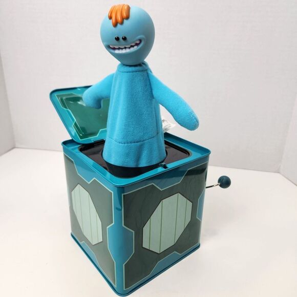 Toys | Rick And Morty Mr Meeseeks Smile Jackinthebox Entertainment ...